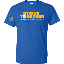 DryBlend® T-Shirt with TEAM ONLY Strive Together Logo